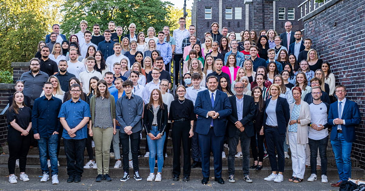 Oberbürgermeister begrüßt städtischen Nachwuchs