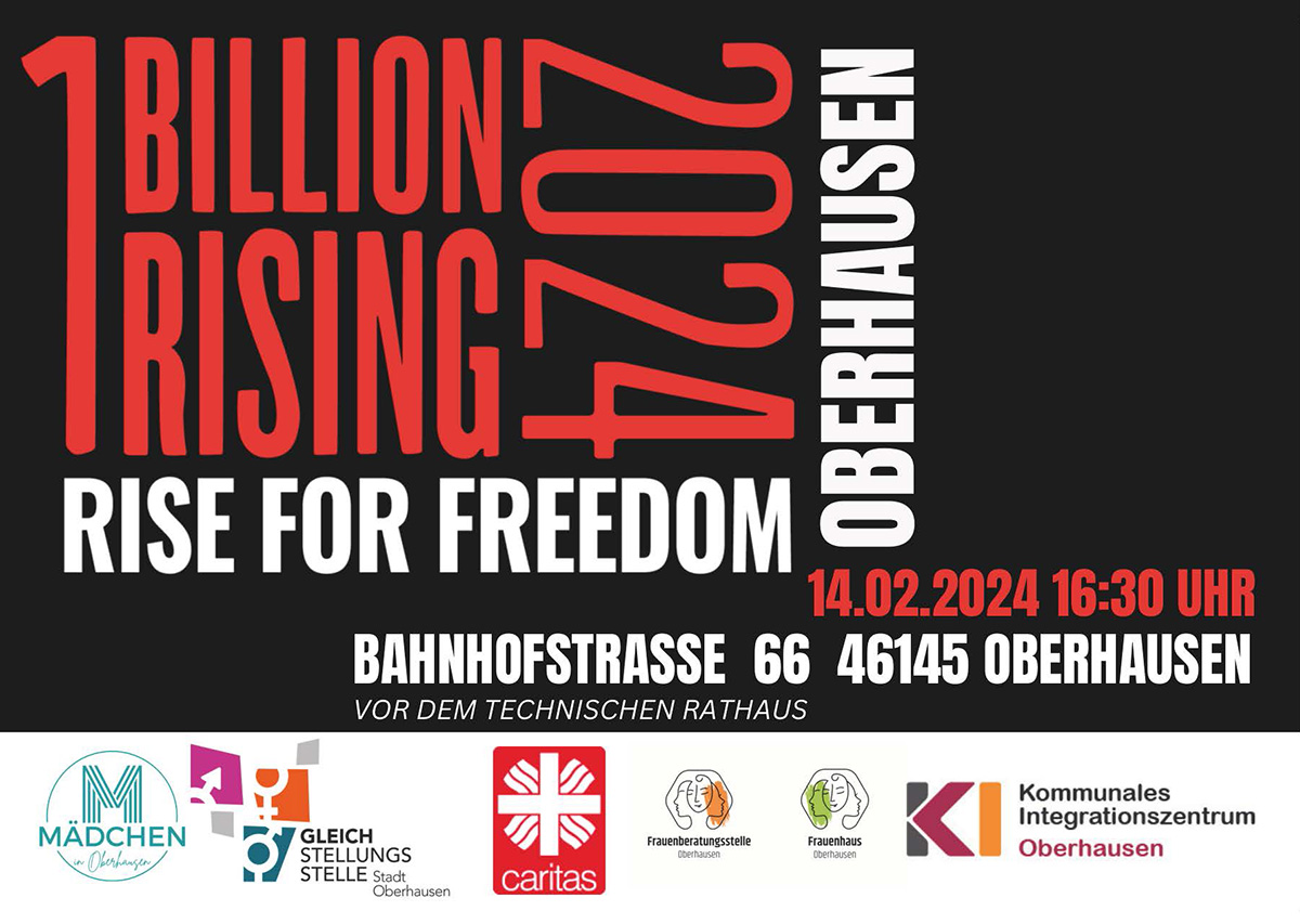 Tanzdemonstration gegen Gewalt an Frauen und Mädchen